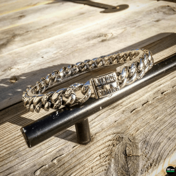 Pebble Small Custom Stainless Steel Custom Dog Collar - BIG DOG CHAINS ...